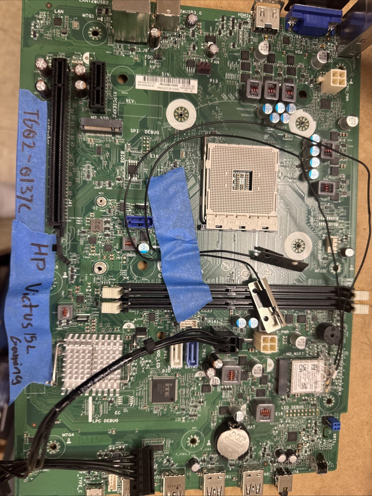 HP Victus TE02 Erica 8 AMD Motherboard – Everything Computers